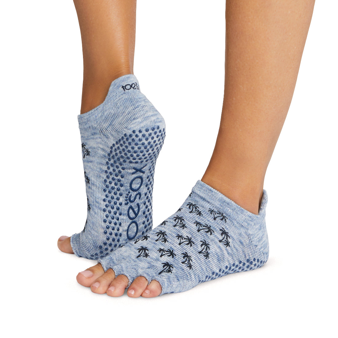 Half Toe Low Rise Grip Socks – ToeSox | Tavi | Vooray